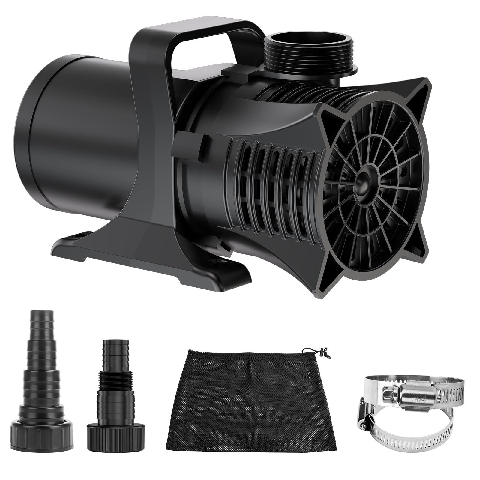 AquaMiracle 2700GPH Submersible Water Pump UL Certified Pond Pump with ...