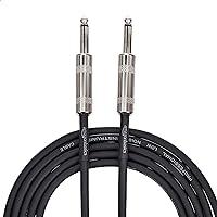 Amazon.com: Amazon Basics TS 1/4 Inch Straight Instrument Cable for ...