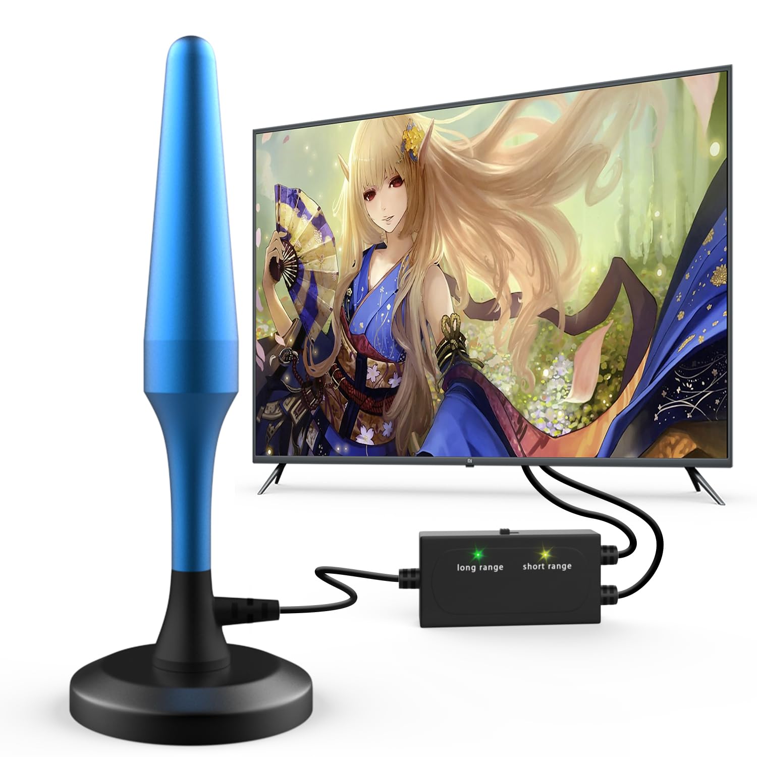 Mua Blue - November New Model Indoor Antenna, 500 KM, Reception Range ...