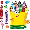 Amazon.com: TREND enterprises, Inc. T-8076 Colorful Crayons Bulletin ...