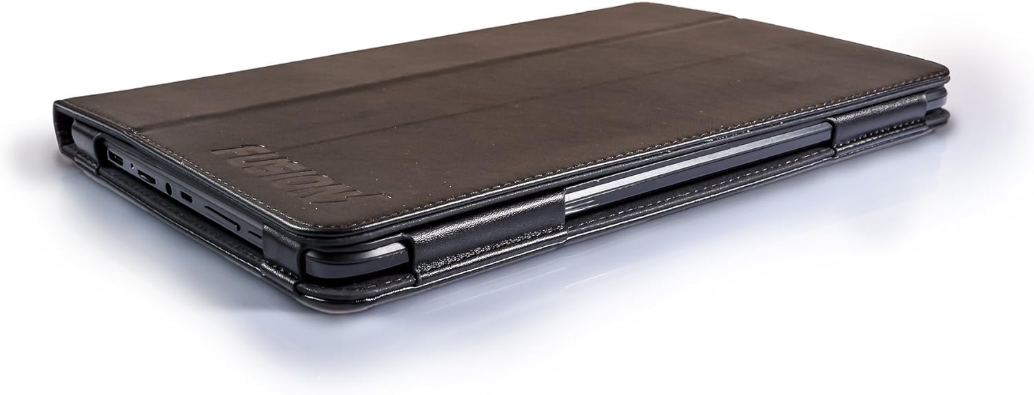10.1" Fusion5 Folio PU Leather Case Smart Fit Cover For Fusion5 104 GPS ...