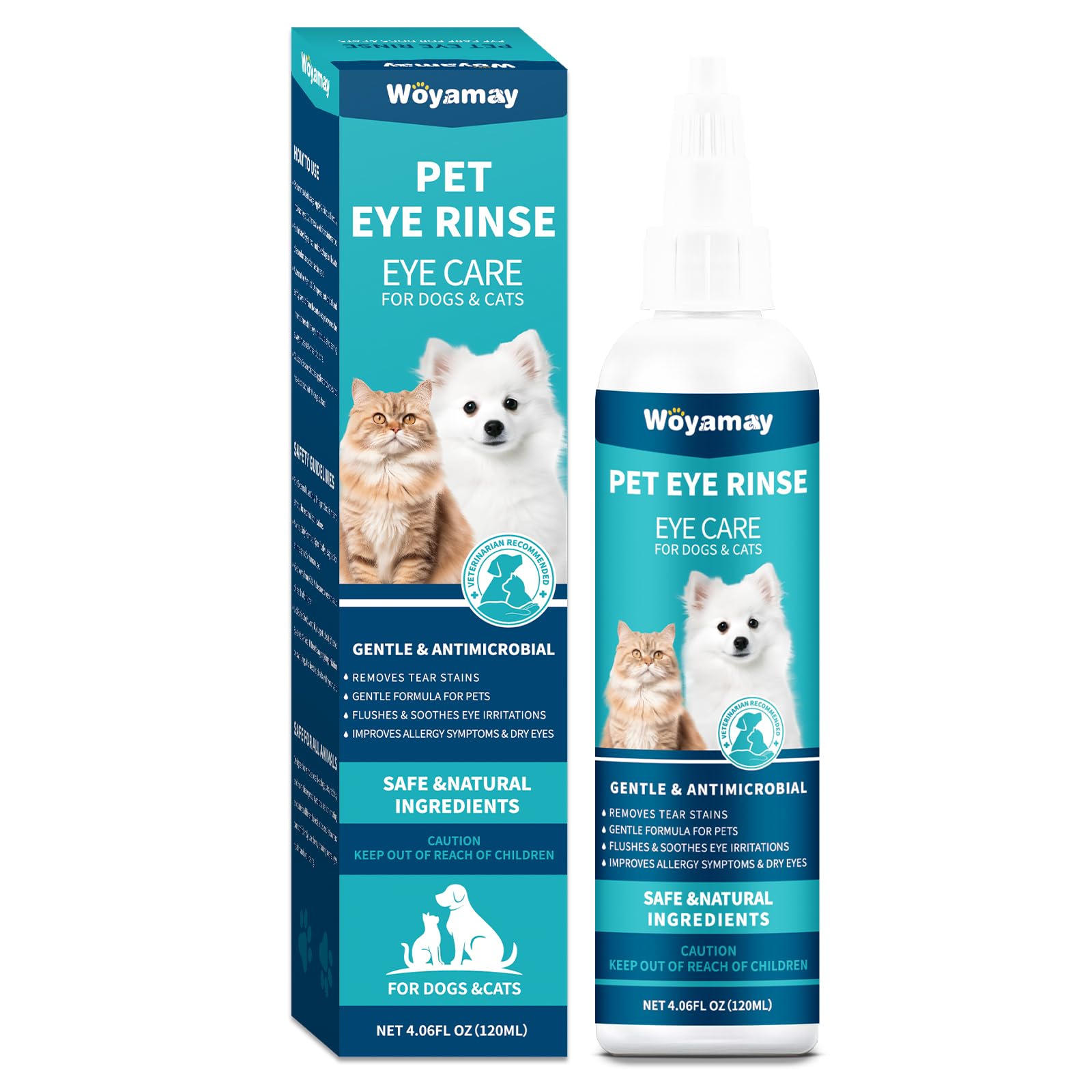 Mua Advanced Eye Drops for Dogs and Cats, Gentle Formula Dog Eye Drops ...