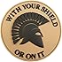 ACU Gray Spartan Helmet WITH YOUR SHIELD OR ON IT PVC 3D Gummi Touch ...