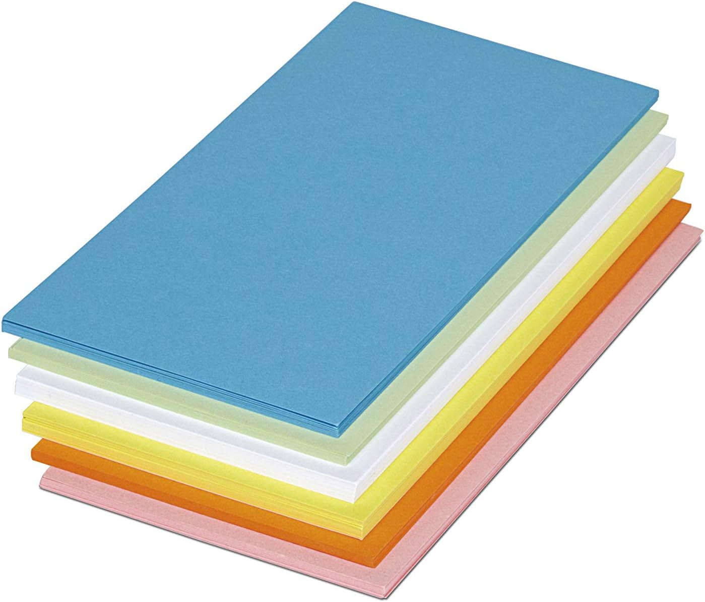 Maul Moderation Cards, Rectangular, 205 x 95 mm, 150 g/m² Paper, Usable ...