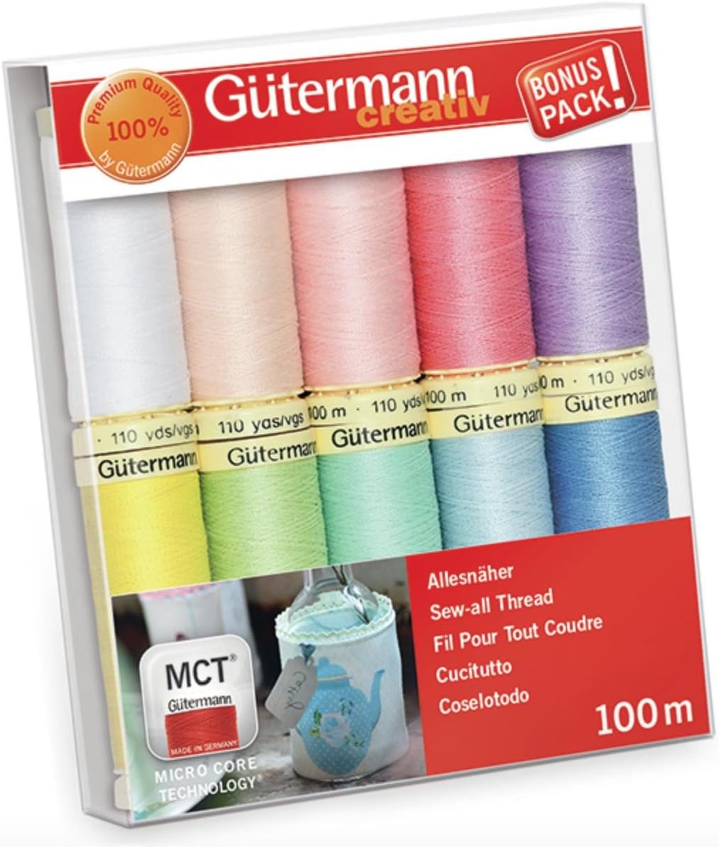 Gutermann Thread Set Multi Colour 100m Amazon co uk Kitchen Home Gutermann Thread Set Multi Colour 100m Amazon co uk Kitchen Home