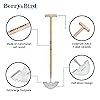 Berry&Bird Stainless Steel Edging Iron, Saw-Tooth Border Edger with T ...