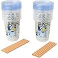 Amazon.com : The First Years Bluey Take & Toss Toddler Straw Cups ...