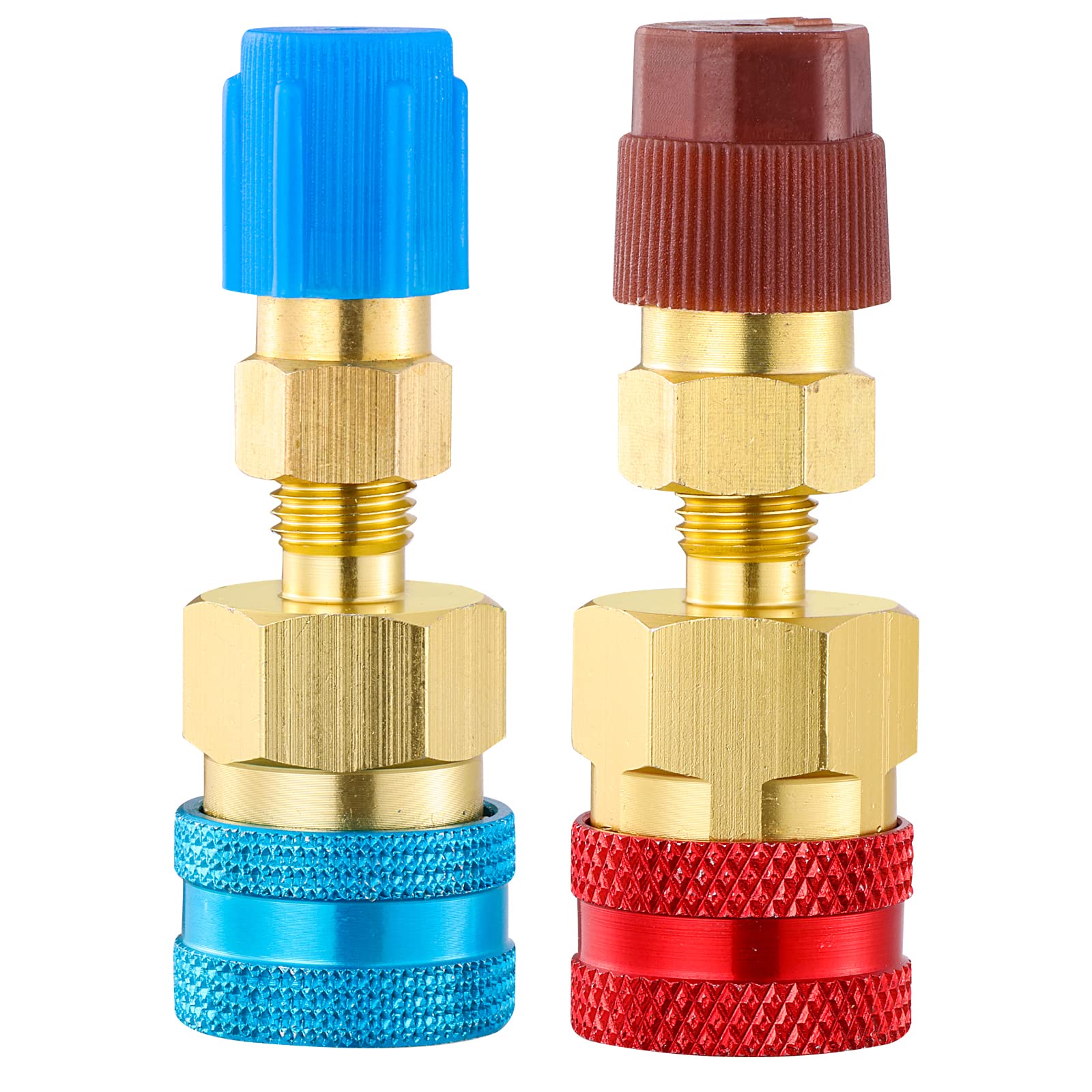 Tigbear R1234yf Quick Couplers Kit, R1234YF to R134A Quick Coupler ...