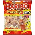 Amazon.com : Haribo Happy Cola Zing Share Size Bag Pouch 140g : Gummy ...