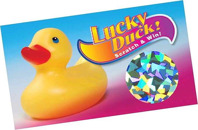 Amazon.com: Lucky Duck Scratch Off Cards - (30 Pack) Scratch & Win Game ...