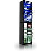 Amazon.com: Universal Game Storage Tower – Stores 18 Game or Blu-Ray ...