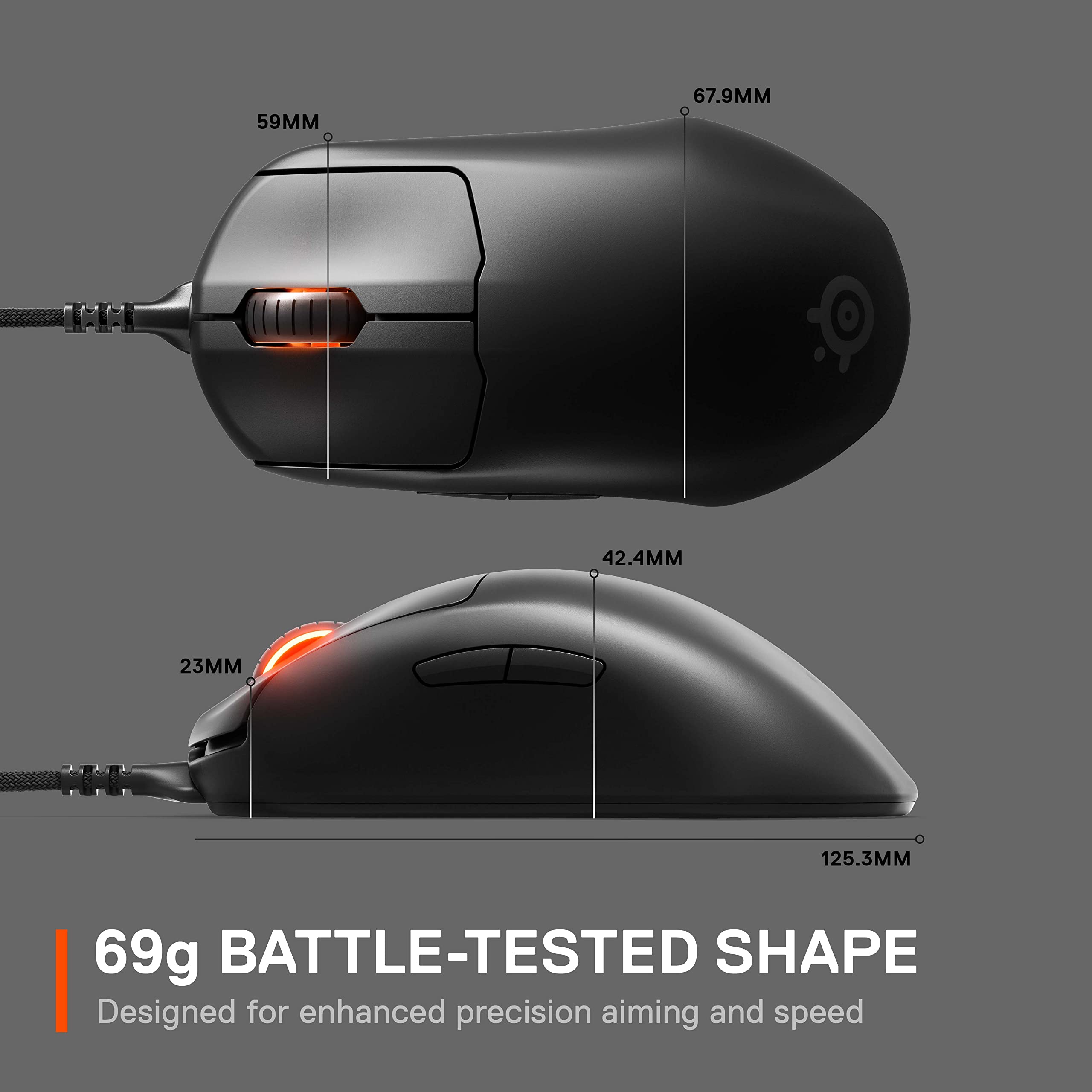 Mua SteelSeries Esports FPS Gaming Mouse – Ultra Lightweight – Prime ...