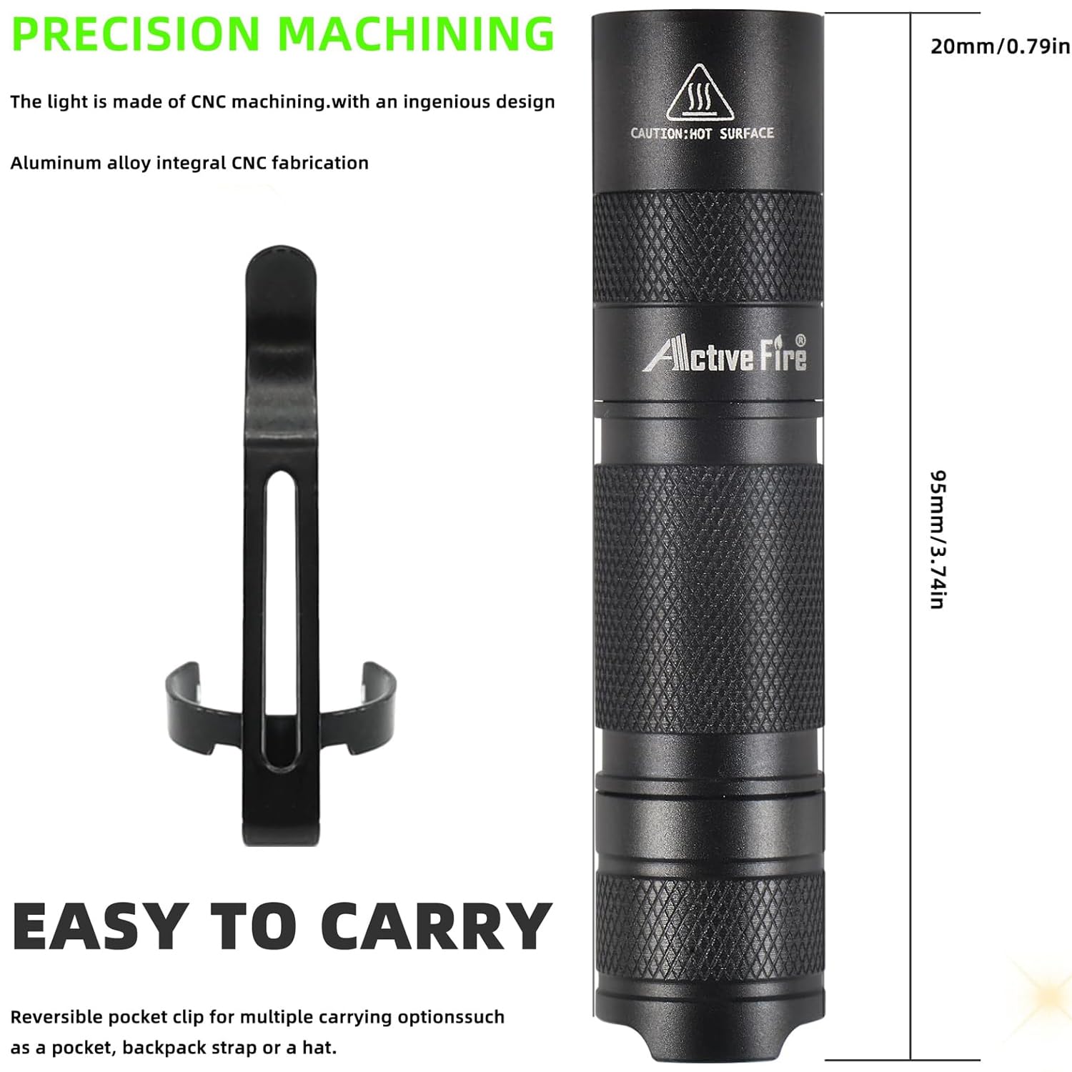 Mua Mini AA Pen Portable LED Light, Super Bright, Waterproof Keychain ...