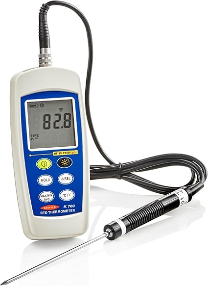 Amazon.com: Precision Digital Thermometer 0.1ºC/0.1ºF -100 to +300ºC ...
