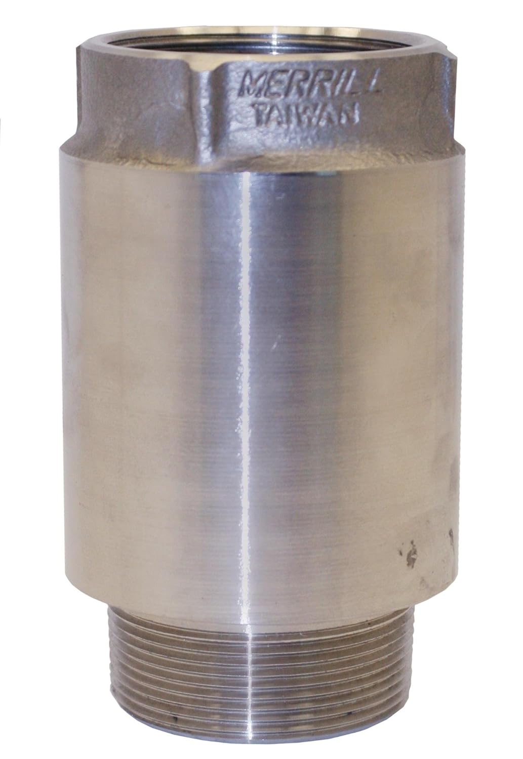 Merrill MFG CVMS200 1000 Series Stainless Steel Check Valve, No Spin ...