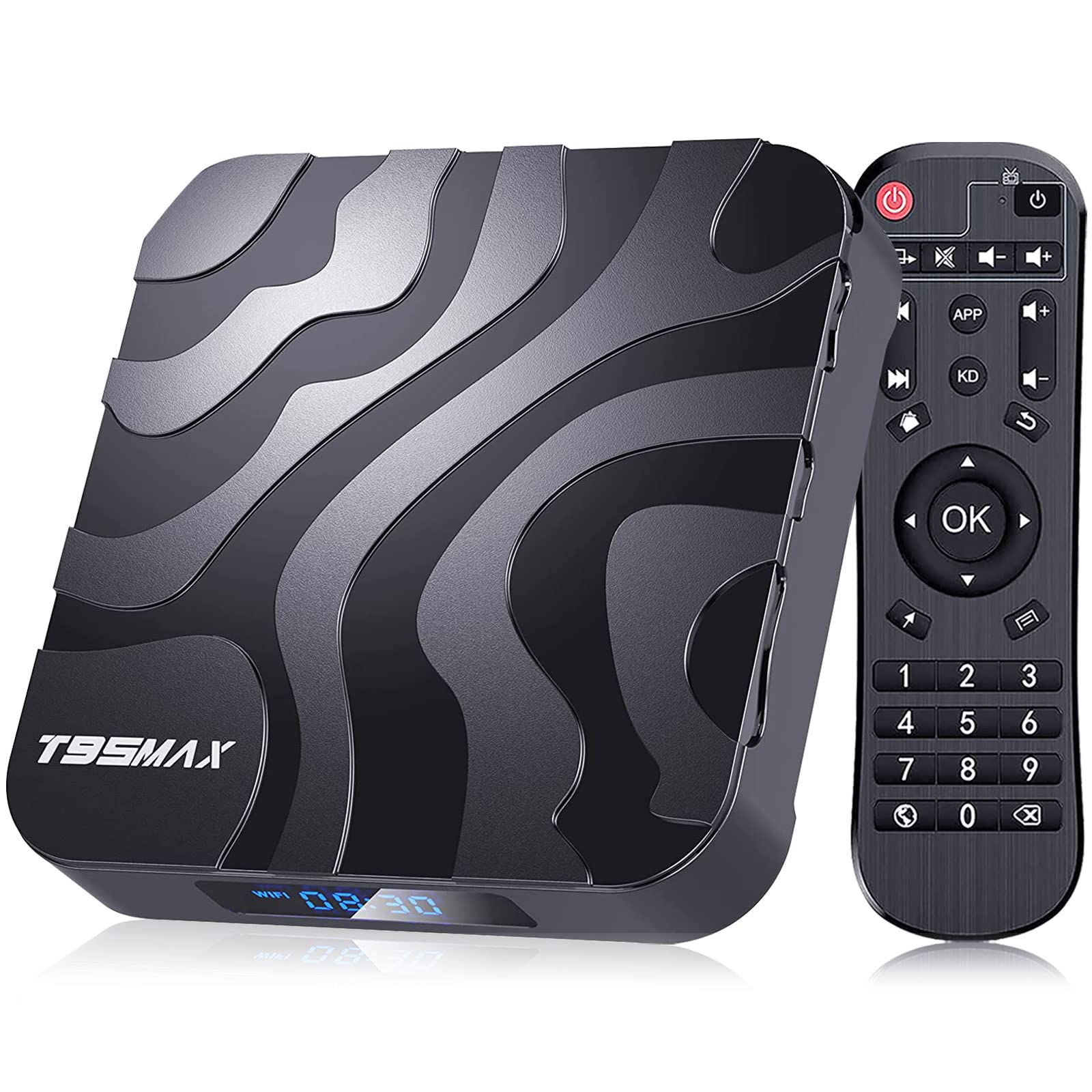Android TV Box 2025, T95MAX Android Box 12.0 4GB RAM 32GB ROM, 6K TV ...