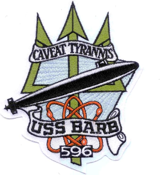 Amazon.com: SSN-596 USS Barb Patch: Clothing