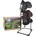 Amazon.com: HOMESTEAD 3-Tier Saddle Rack - Horse Saddle Stand Rotating ...