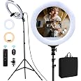 Amazon.com : Aro de luz Ring Light - 21 inch 60 W Dimmable LED Ring ...