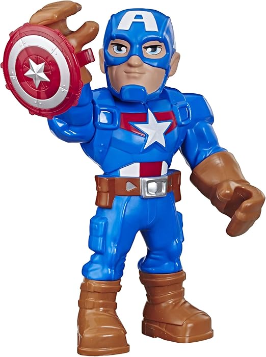 Amazon.com: Playskool Heroes Mega Mighties Marvel Super Hero Adventures ...