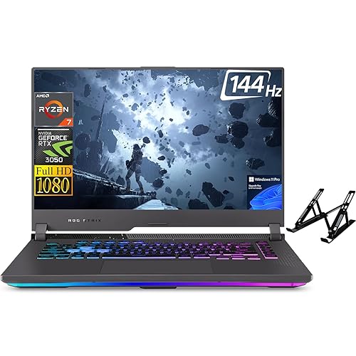 ASUS 2024 Newest ROG Strix G15 Gaming Laptop, 15.6" 144Hz Display, AMD ...