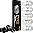 Amazon.com: Double Edge Safety Razor Blades - 100 Count Premium ...