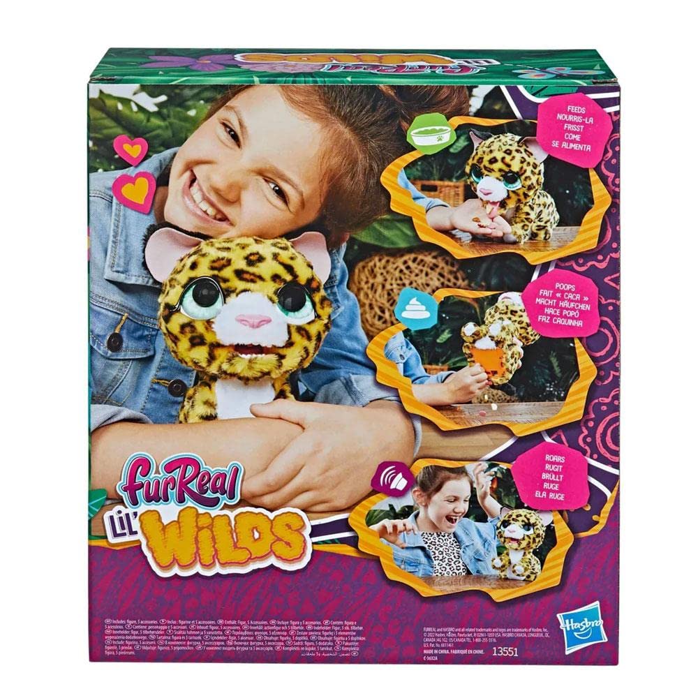 Mua FurReal Lil’ Wilds Lolly The Leopard Plush Toy, Electronic Pets ...