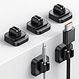 5Pack Cable Spring Holder Clips, Cord Organizer for Desk - Lamicall ...