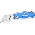 Sheffield 12113 Ultimate Lock Back Utility Knife, Box Cutter Knife ...