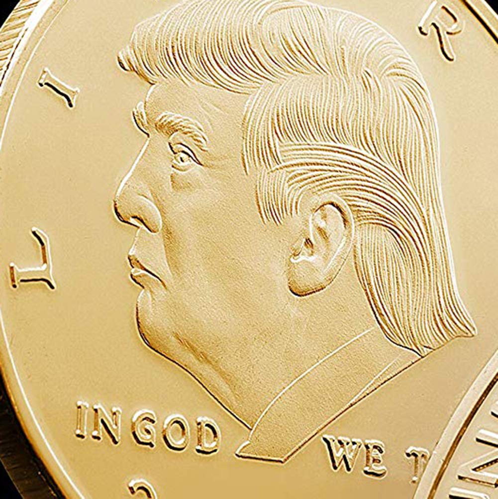 Mua Trump Coin; 2020 Donald Trump Large 24kt Gold Plated United States ...