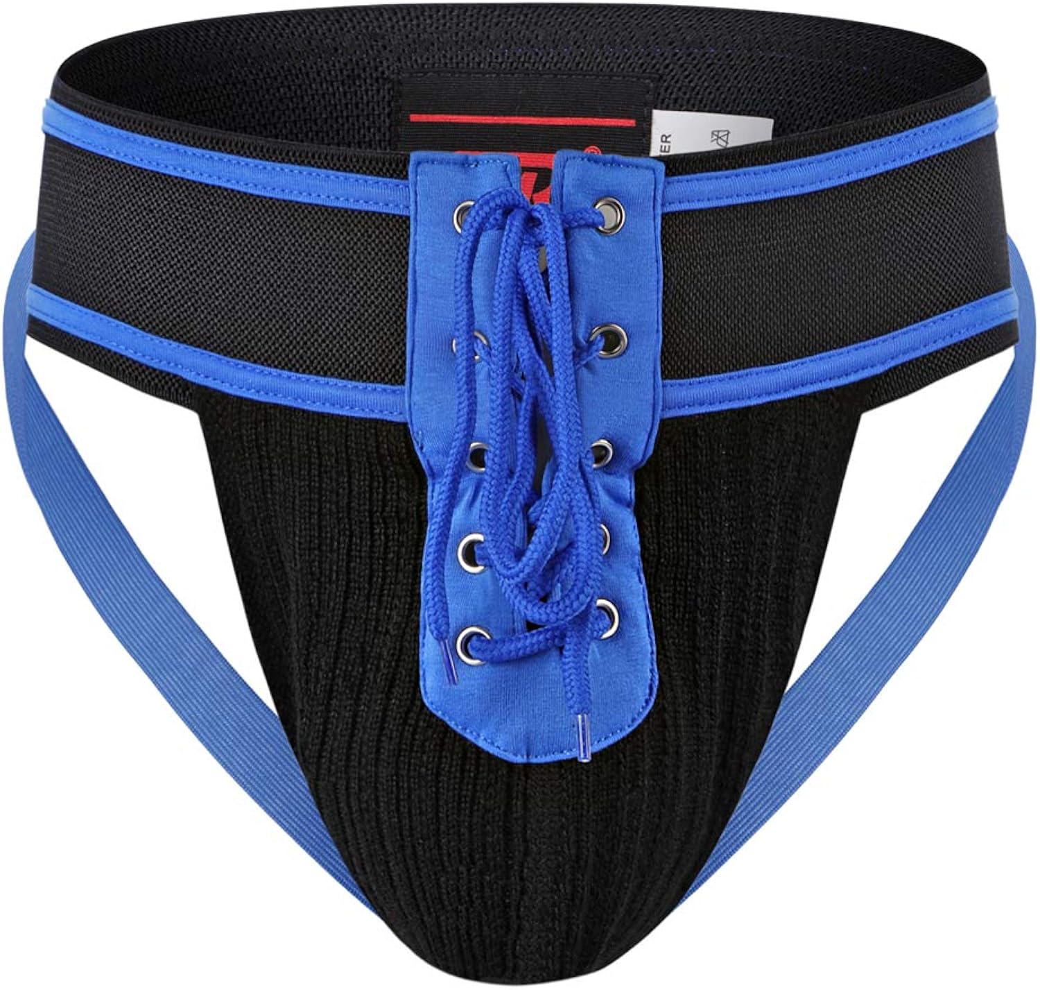 F plus R Mens Underwear Novelty Lace up Jockstrap Wide Waistband Jock ...