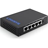Amazon.com: Cisco-Linksys EG005W Gigabit 5-Port Workgroup Switch ...