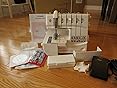 Singer 14T968DC Professional 5 Thread Serger Overlock, White : Amazon ...