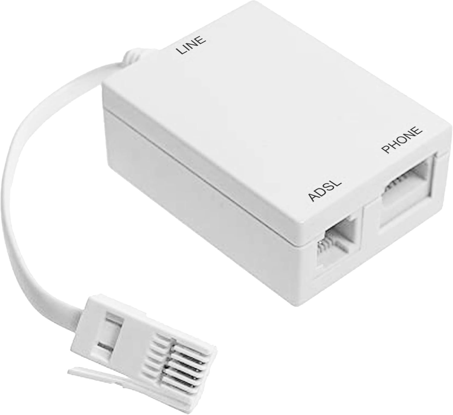 Dynamode ADSL2+ Microfilter and Splitter – Lead Adapter For Broadband ...