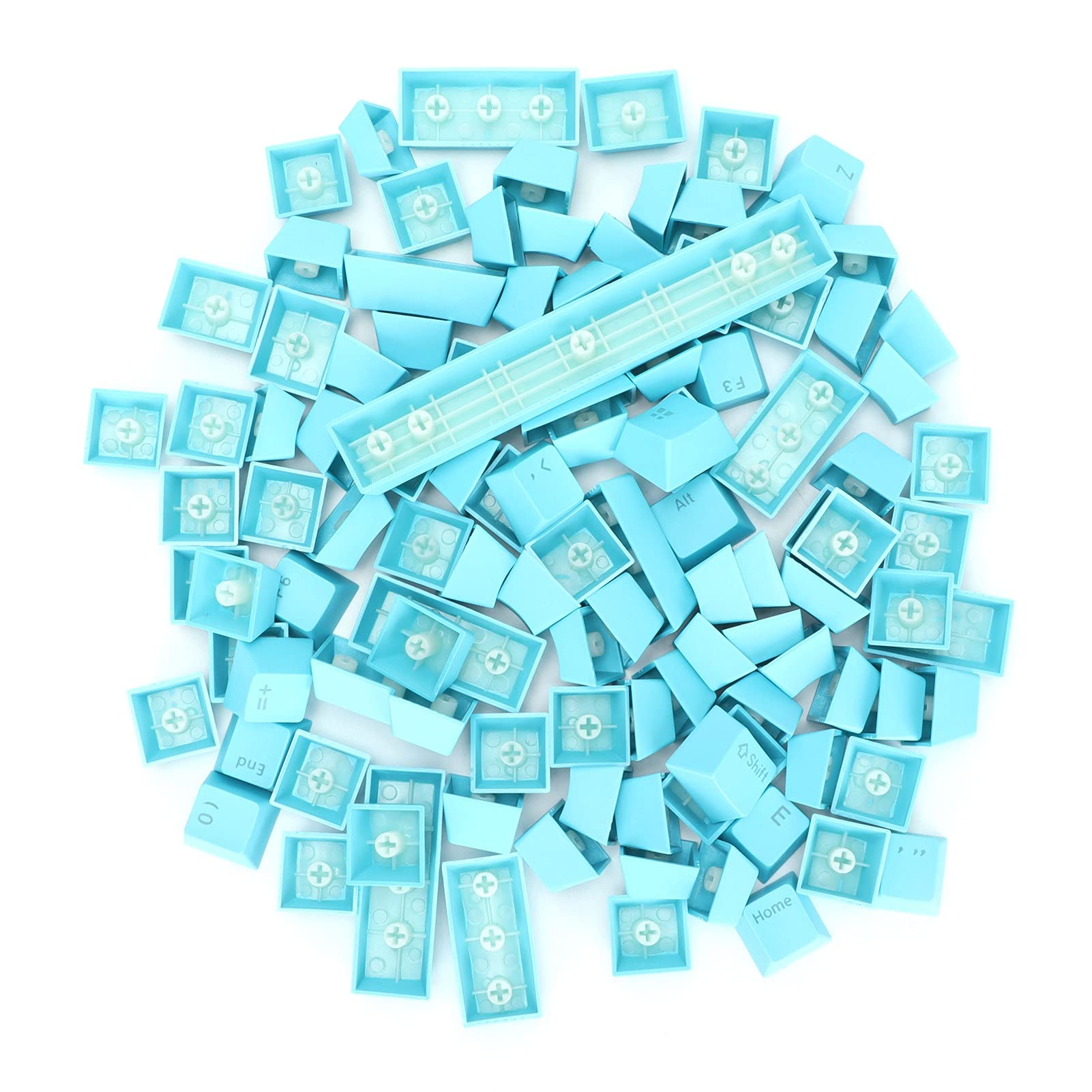 Mua 108 PBT Key Cap Set, Multi Color Optional Double Shot Backlit ...