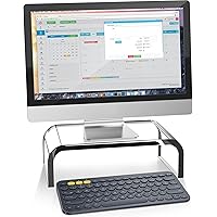 guofa Acrylic Monitor Stand Riser - Desk Platform for Computer Monitor ...