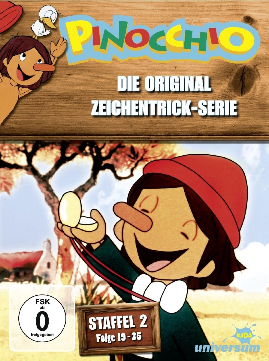 Pinocchio - Die Original Zeichentrick-Serie, Staffel 2, Folge 19-35 3 ...