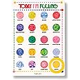 Amazon.com: ban.do Magnetic Daily Mood Tracker Feeling Poster Chart for ...