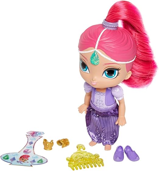 Shimmer & Shine, Shimmer 6 inch Doll, Pink Hair and Accessories: Mattel ...