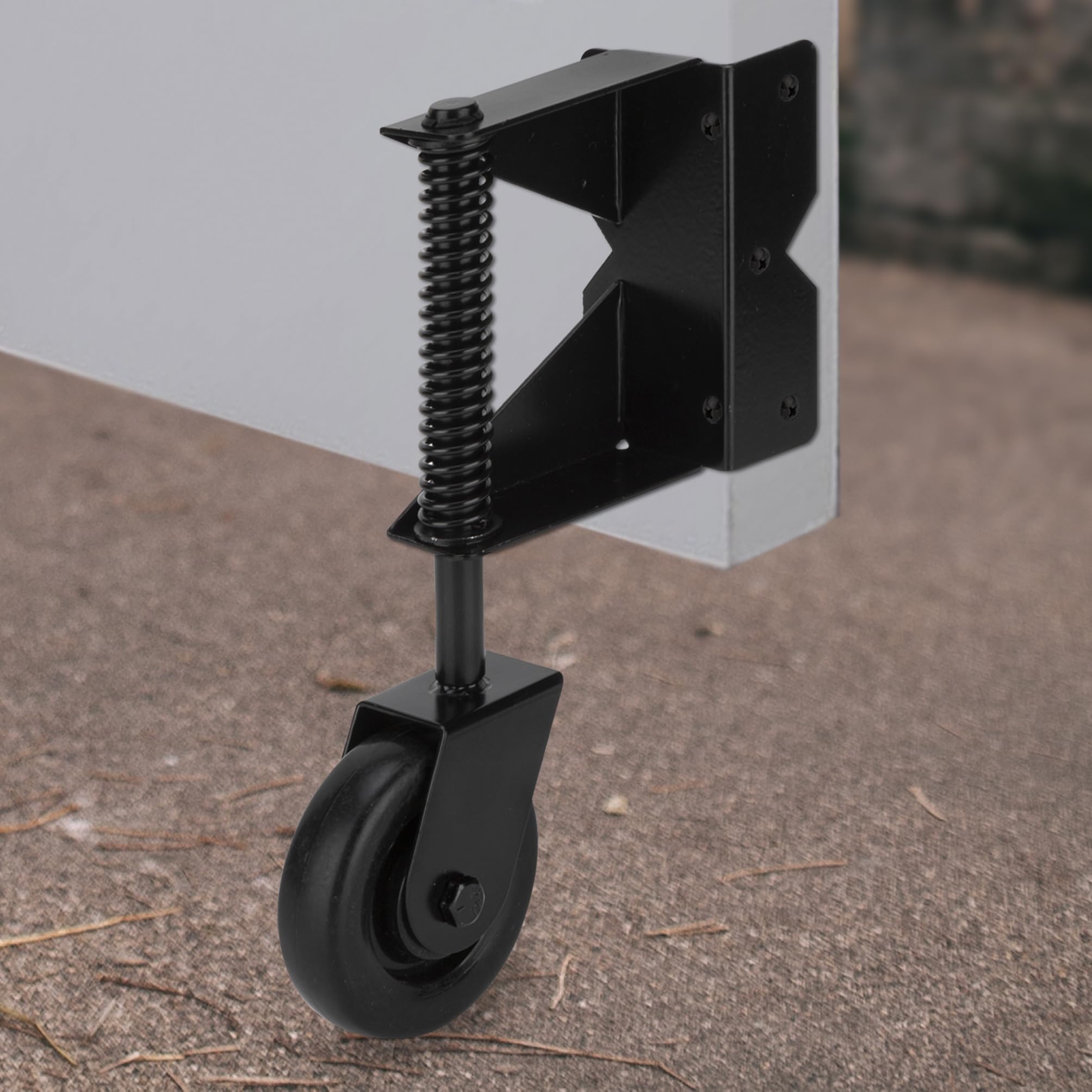 Mua SANKINS Spring Loaded Gate Caster for Wooden Gate PVC Fence, Heavy ...
