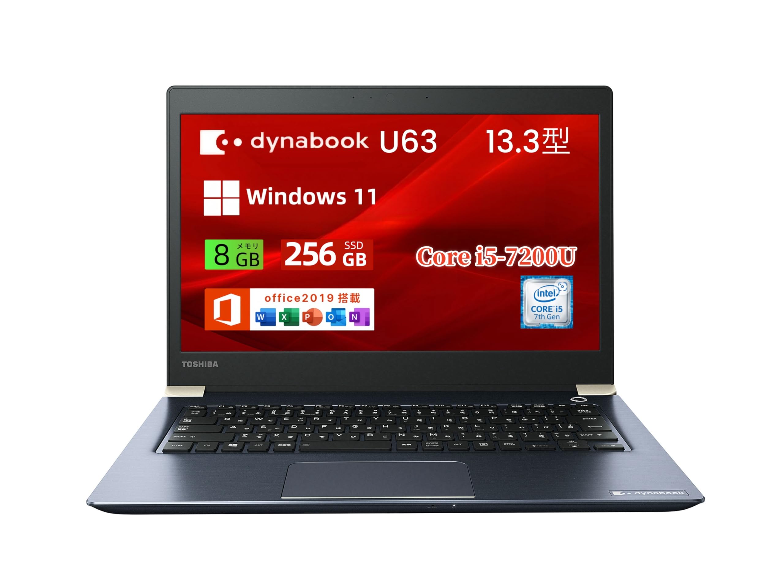 Mua Toshiba Laptop Dynabook U63 13.3-inch FHD (1920 x 1080) Core i5-7200U @ 2.5 GHz/8 GB Memory ...