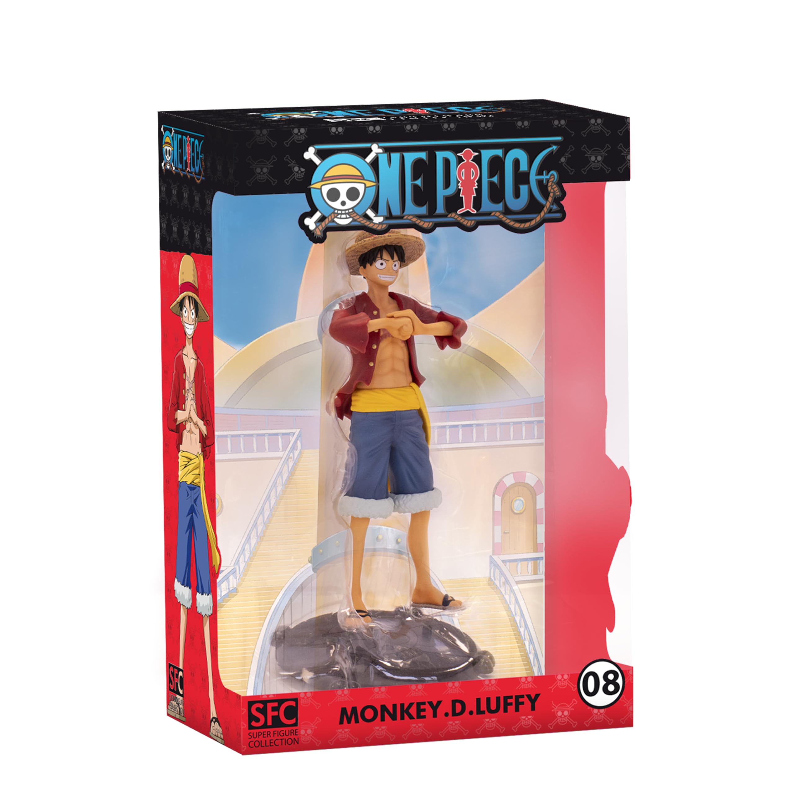 ABYSTYLE Studio One Piece Monkey D. Luffy SFC Collectible PVC Figure 6. ...