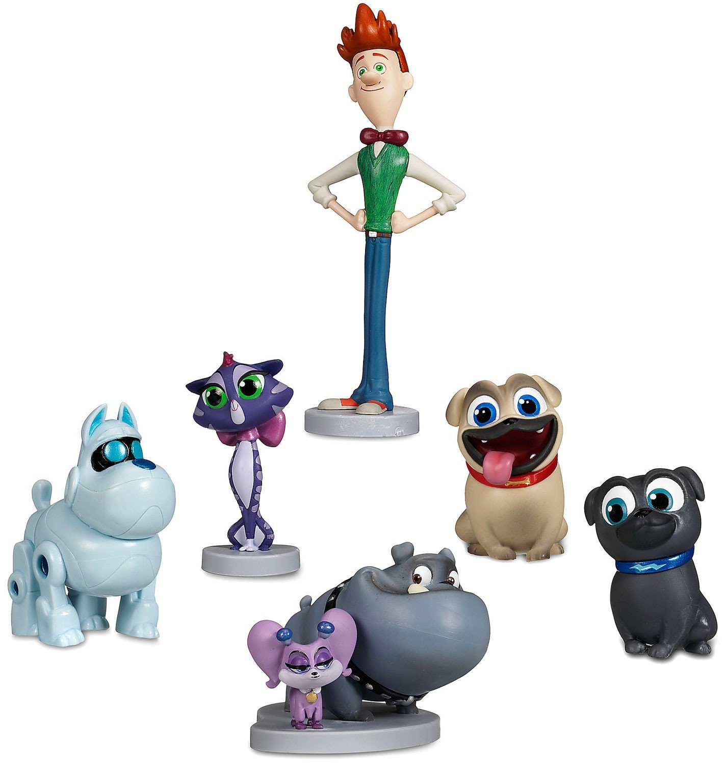Disney Junior Puppy Dog Pals 6 Figure Play Set 717261650768 | eBay