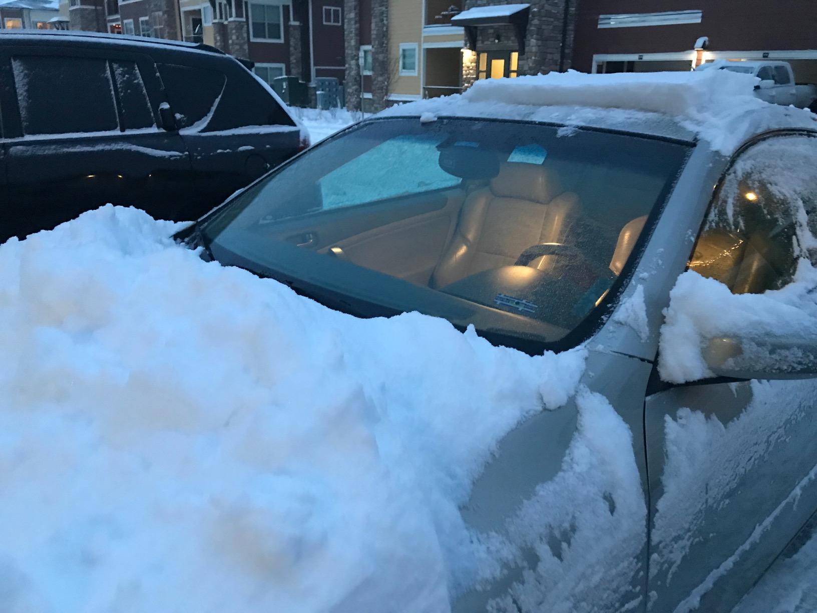 The Quick Removal Magnetic Windshield Snow Tarp Cover – Mebior