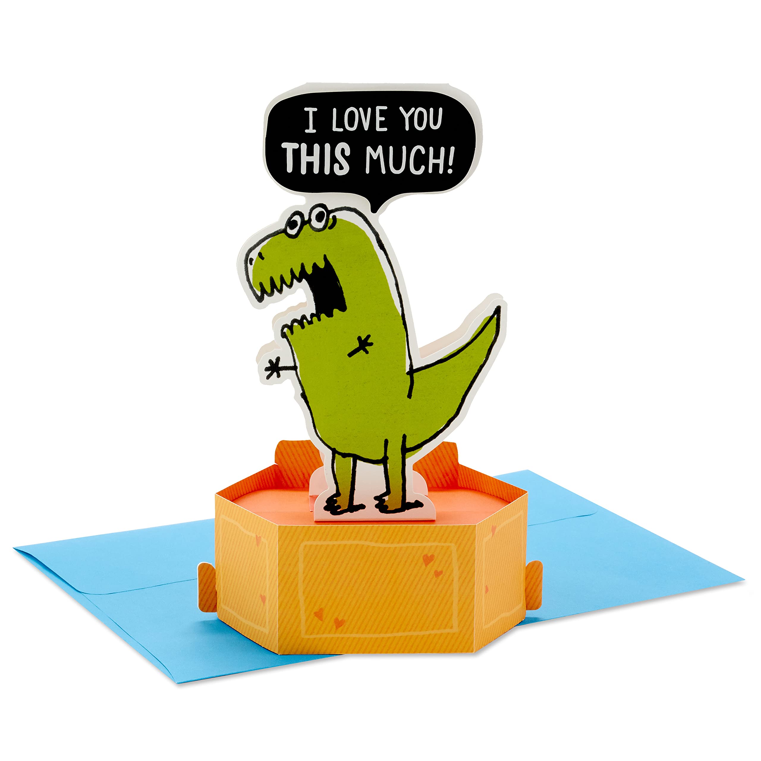 Mua Hallmark Funny Pop Up Birthday Card (Dinosaur T-Rex) Paper Wonder ...