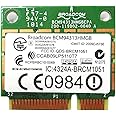 Amazon.com: BroadCom BCM94313HMGB BCM4313 Half Mini PCIe BT Bluetooth WLAN WIFI Wireless Card ...