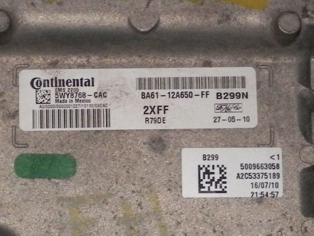 Amazon.com: BA61-12A650-FF FORD computer module ECM ECU: Automotive