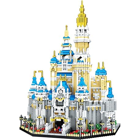 Mua QinCo Fairytale Kingdom Snow Castle Mini Blocks Diamond Blocks Kids ...