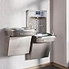 Elkay LZSTL8WSLK ezH2O Bottle Filling Station & Versatile Bi-Level ADA ...