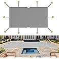 Amazon.com : PATIO 18'x36'Ft Pool Covers for Inground Pools, Safety ...